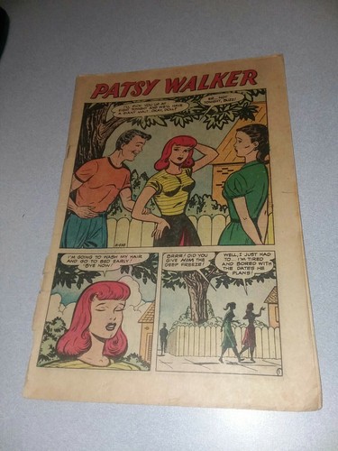 Patsy Walker #44 Hell Cat Marvel/Atlas Comics 1953 Golden Age precode paper doll | eBay