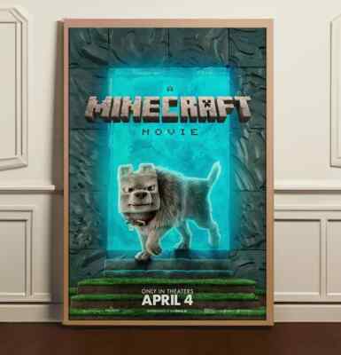 A Minecraft Movie Posters - Fan Collectibles - Vintage Posters 4 | eBay