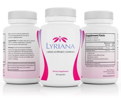 Lyriana Libido Support Complex Dietary Supplements 60 Caps | eBay