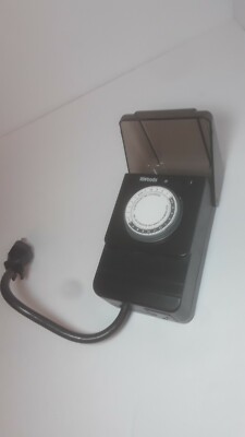 Woods TM1702 Indoor & Outdoor Heavy Duty Timer 24 Hour 125VAC/60Hz 15 ...