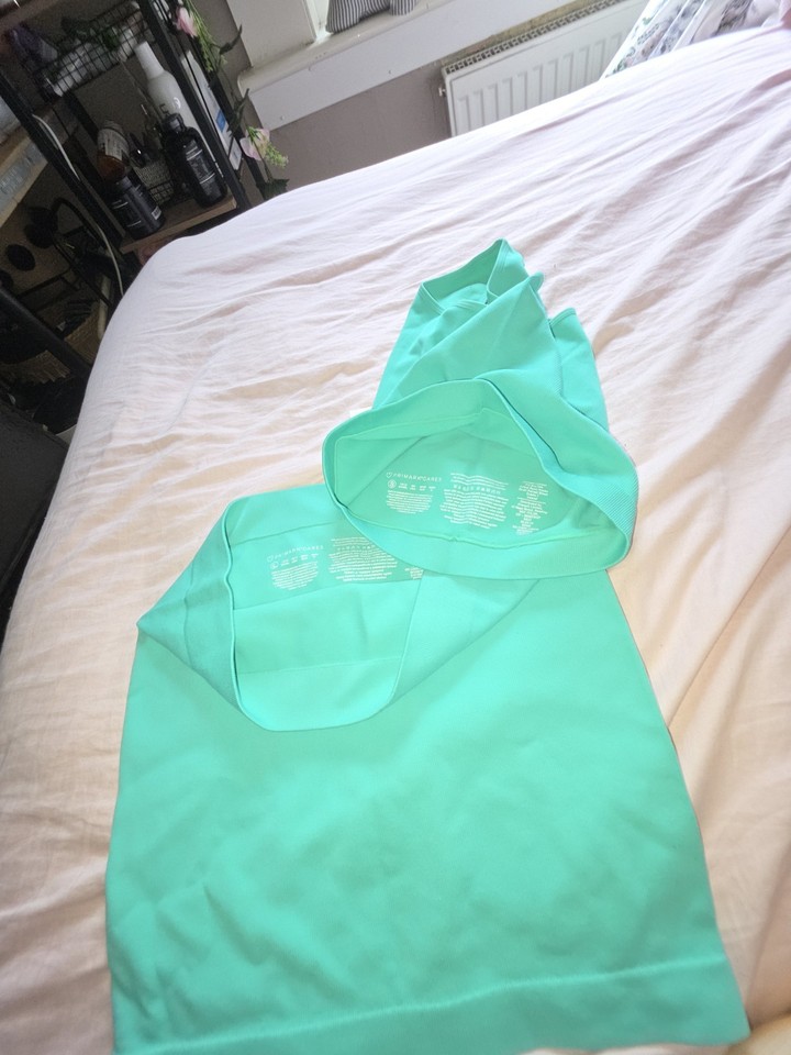 BNWT Bright Jade Green Stretch Top + Skirt Set Beach Holiday Summer 10 ...