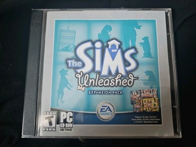 The Sims Unleashed Expansion Pack PC CD-ROM 2 Disc Video Game EA Games ...