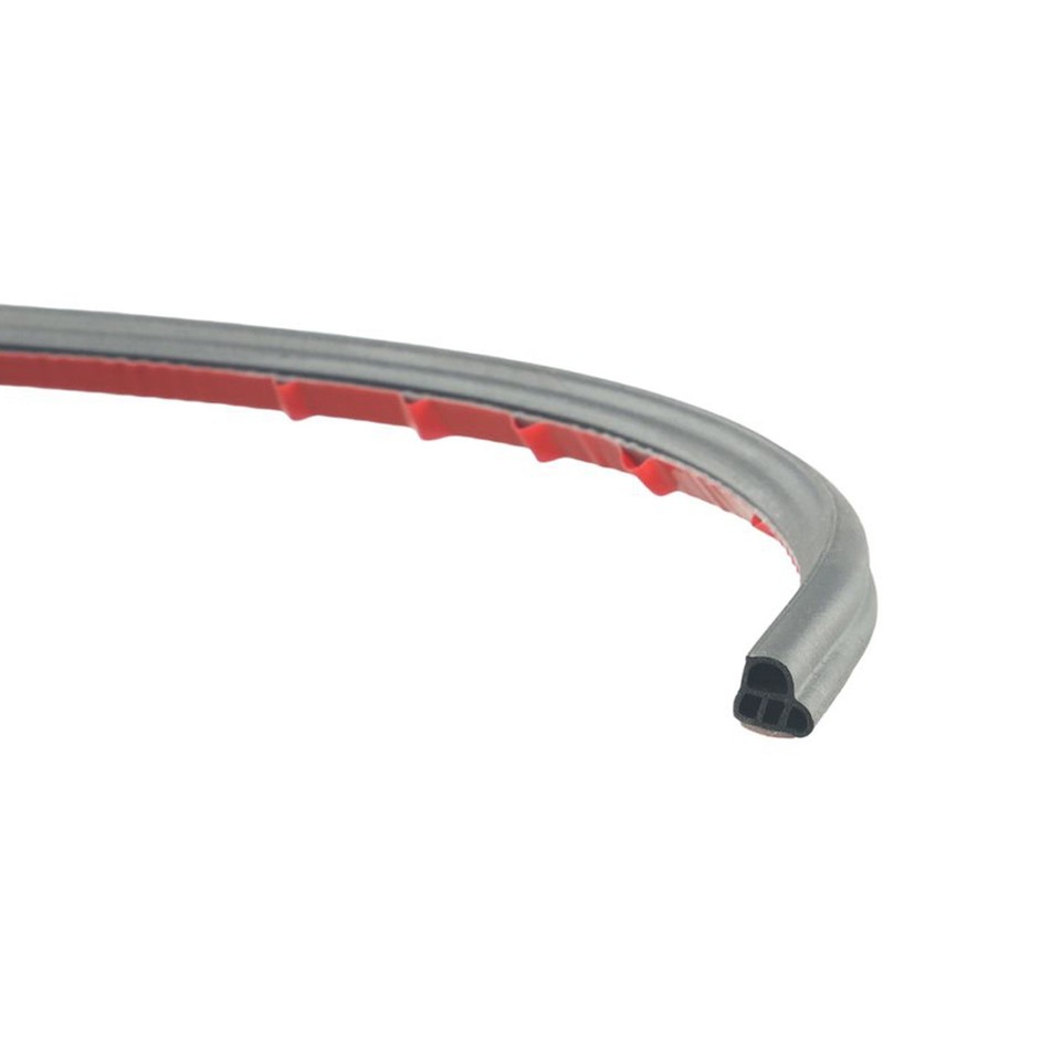10M L-Shape Seal Strip Car Door Trunk B-pillar Double-Layer Rubber ...