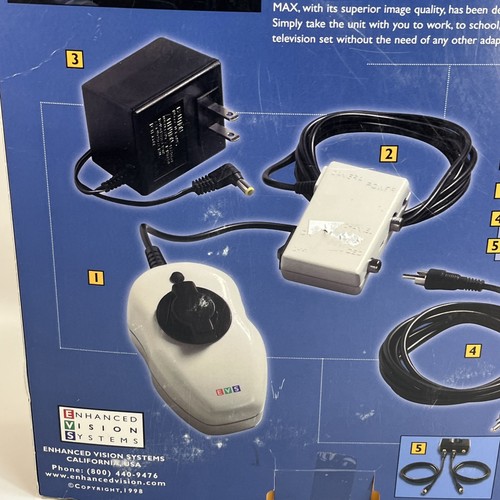 Enhanced Vision MAX Portable Magnifier in Color, a low-vision ...