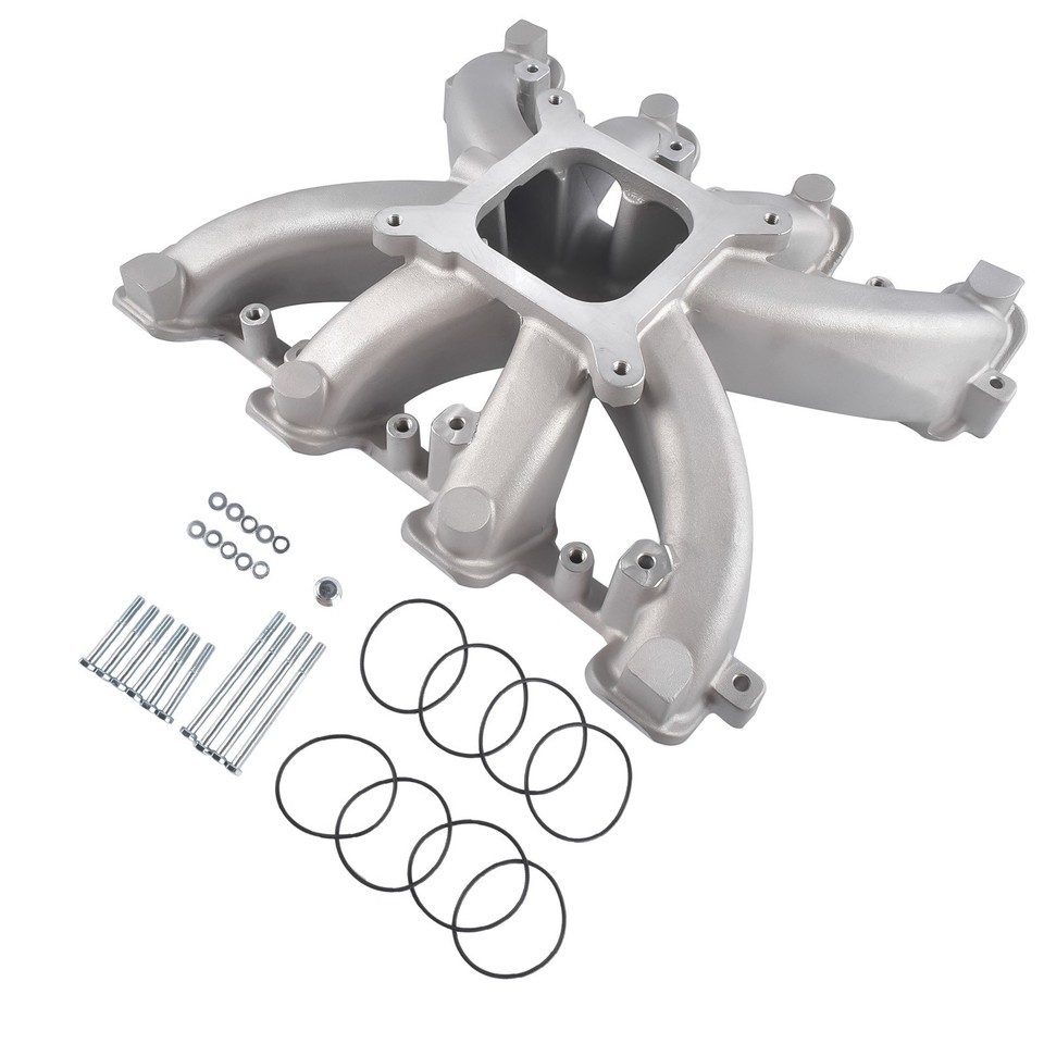 Aluminum Single Plane Carb Intake Manifold for GM LS LS3 L92 V8 ...