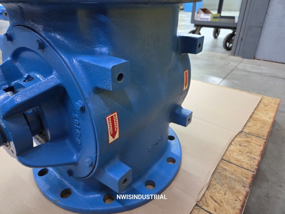 ACS 12" Rotary Airlock Valve Bulk Material Handling Feeder, Stainless ...