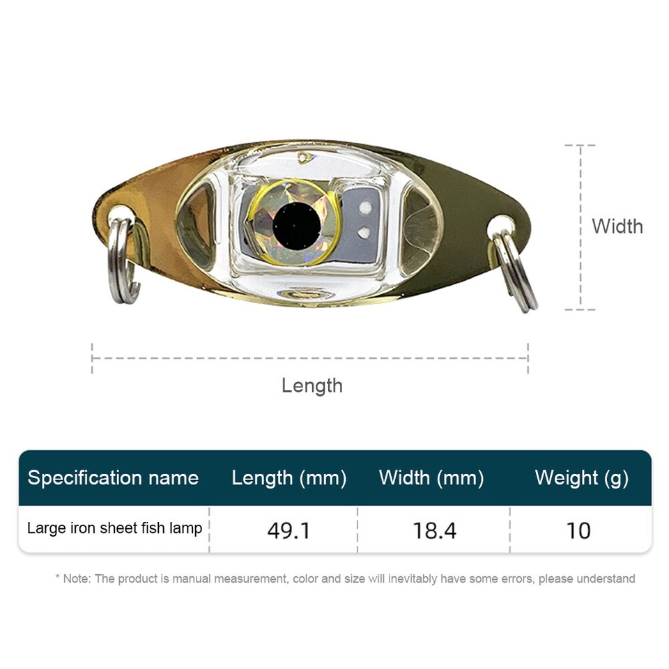 LED Fishing Lure Lights Fishing Lights Luminous Bait Lamps Fishing ...
