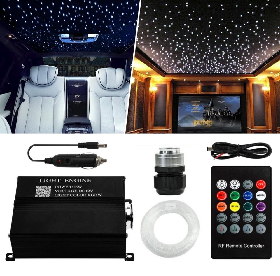500pc Car Home Headliner Star Light kit Roof Twinkle Ceiling Lights ...