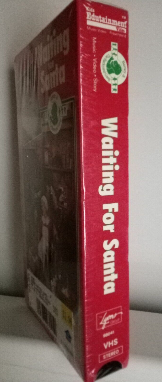 Barney~Waiting For Santa🎁(VHS-1990) SEALED~Original Rare~Red Print~Very ...