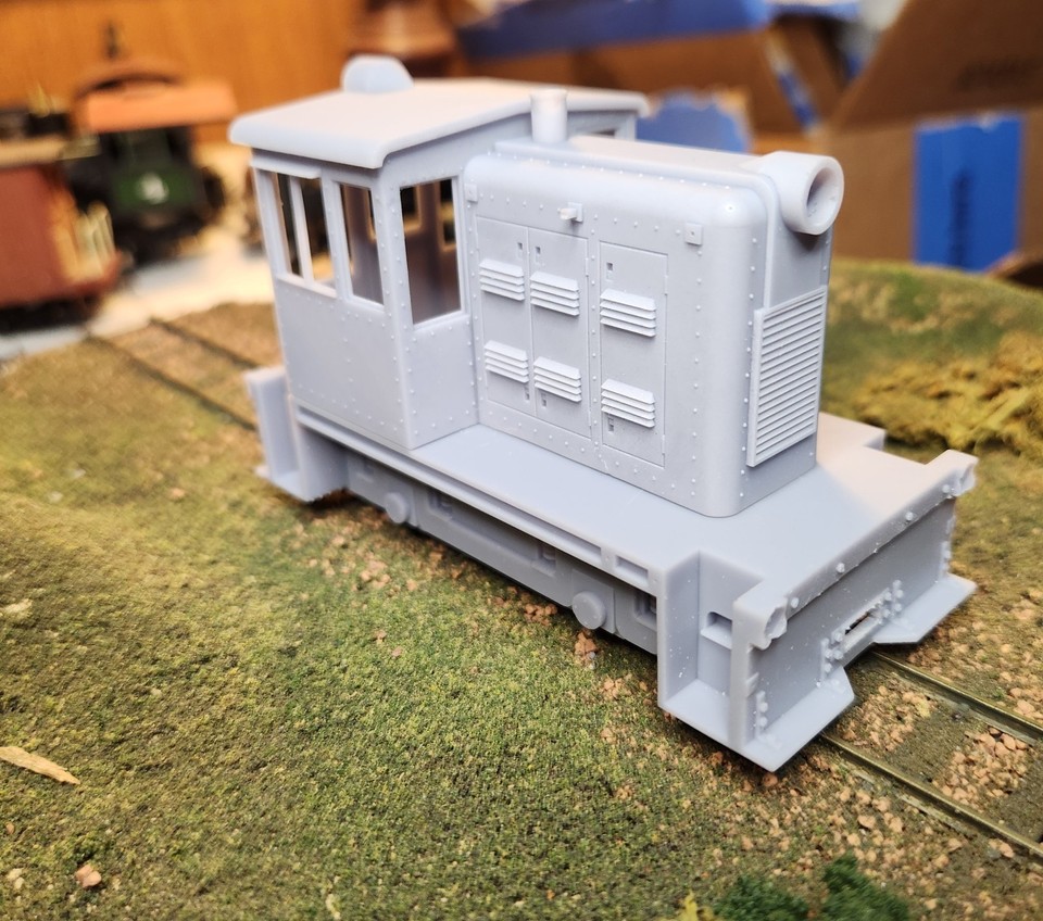 On30 Freelance "Porter" Switcher Kit 3D Printed With Cab Interior ...