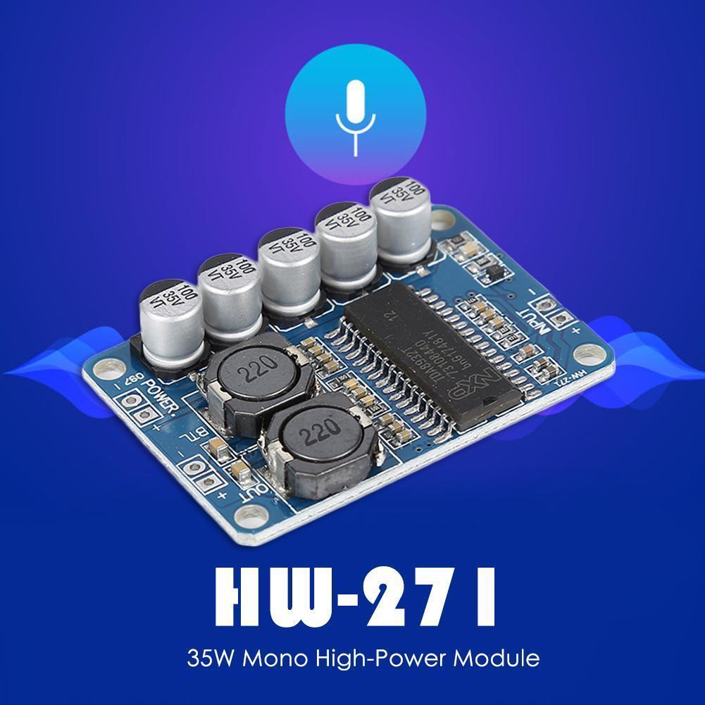 TDA8932 Digital Mono Audio Amplifier Board 35W High-Power Amplifier ...