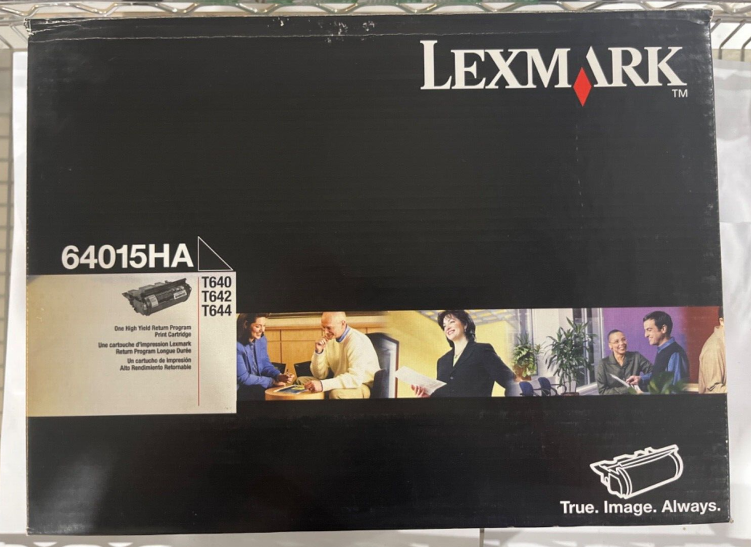 Lexmark 64015HA High Yield Return Program Black Toner T640, T642, T644 ...
