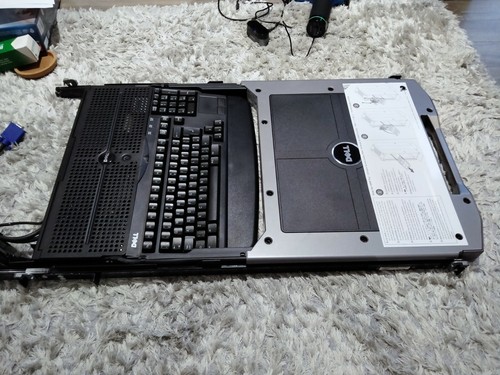 Dell HP535 17FP 1U 17" Display Rack Console with Keyboard | eBay