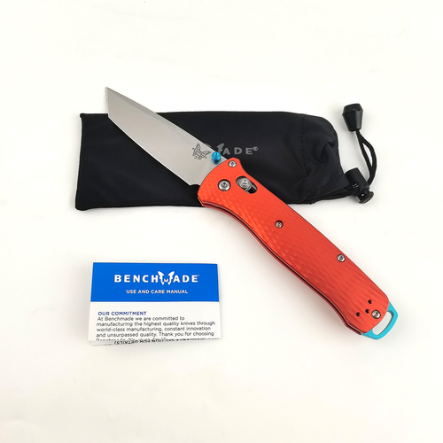 Benchmade Bailout CPM-3V Tool Steel Aluminum Axis （537-2301）Orange ...