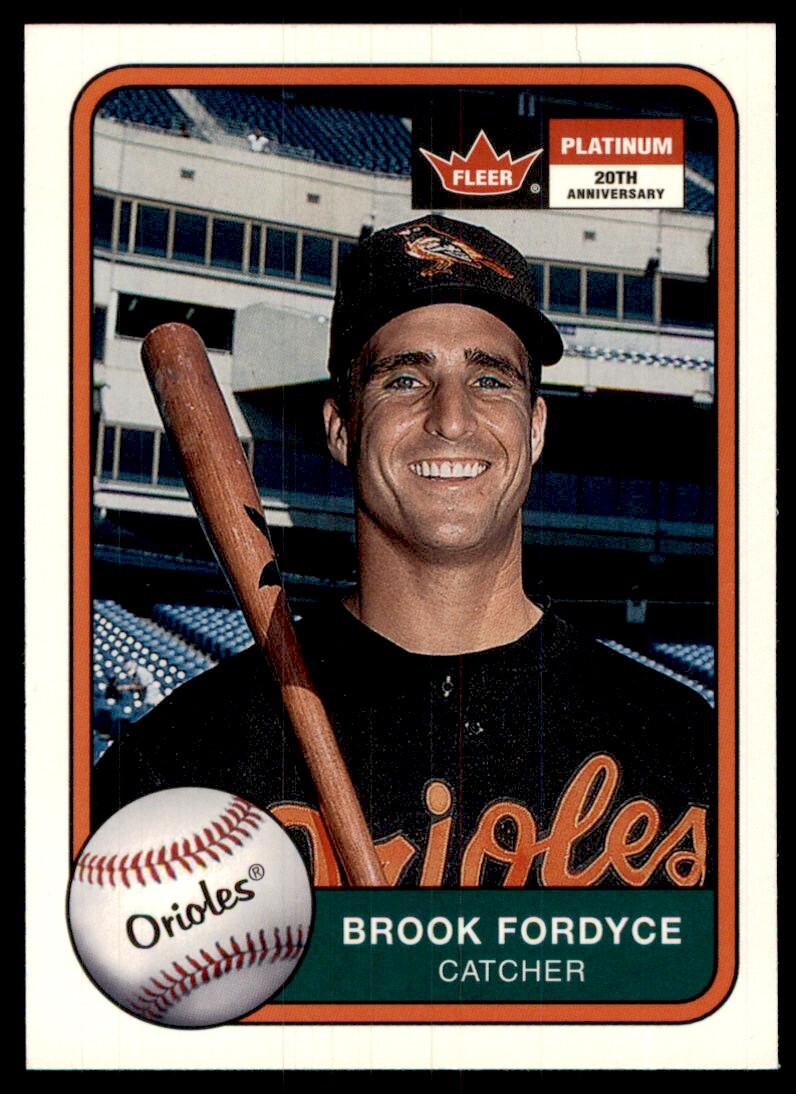 2001 FLEER PLATINUM BROOK FORDYCE BALTIMORE ORIOLES #44 | eBay