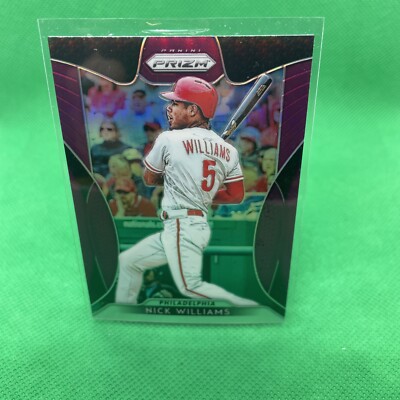 2019 Prizm Purple Nick Williams 92 Phillies | eBay
