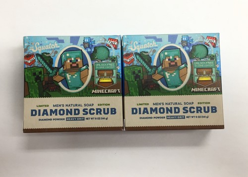 (2 PACK) Dr. Squatch Men's Natural Soap - Diamond Scrub, 5 oz | eBay