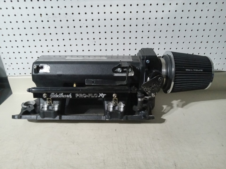 Edelbrock EFI Manifold Pro Flow XT Set Up For Sbc 7137 | eBay