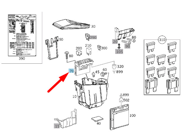 Mercedes-Benz A2039060005 W203 C Zentralelektrik online kaufen | eBay