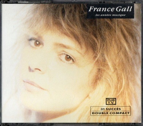 FRANCE GALL - LES ANNEES MUSIQUE : 31 SUCCES (1990) / COFFRET 2 CD ...