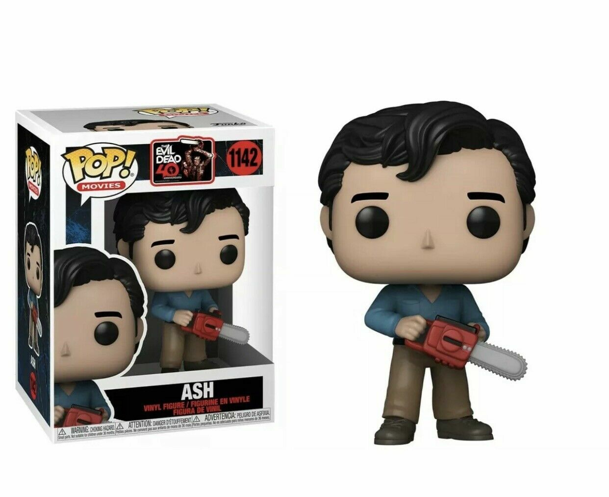 Funko Evil Dead Ash Williams 40th Anniversary Pop 1142 Horror ...
