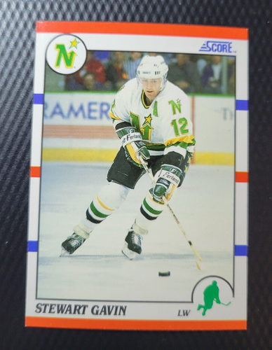 1990-91 Score American STEWART GAVIN Minnesota North Stars Hockey NHL ...