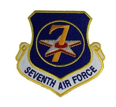 USAF SEVENTH 7TH AIR FORCE 7 AF PATCH VETERAN OSAN KOREA | eBay