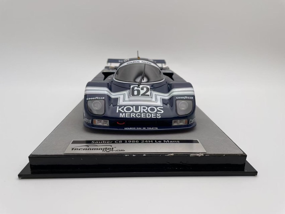 Tecnomodel Mercedes Benz Le Mans 1986 Sauber C8 Rally 1:18 Unopenable ...