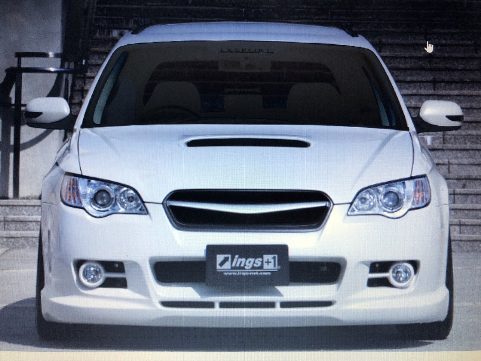 INGS LX Sport Front Grill FRP fits Subaru Legacy B4 BL5 06-09 NOS JDM ...