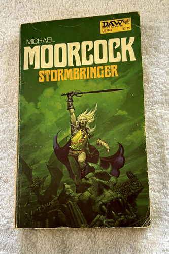 STORMBRINGER pb Michael Moorcock Vintage First Daw 1977 8910111213 ...