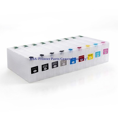 1X New T8501-T8509 Pigment ink refillable ink cartridge with chip For ...