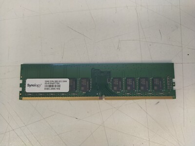 Synology D4EC-2666-16G module de mémoire 16 Go 1 x 16 Go DDR4 2666 MHz ...