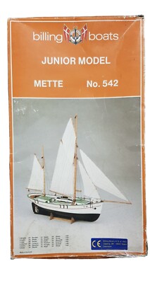 Vintage Billing Boats Junior Model Kit - Mette No. 542 (1982) | eBay UK