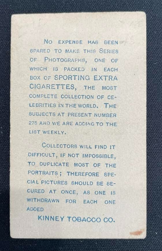 N246.1 Kinney Tobacco Co.- Actresses - Ada Mc Donald ( Blue Back ...