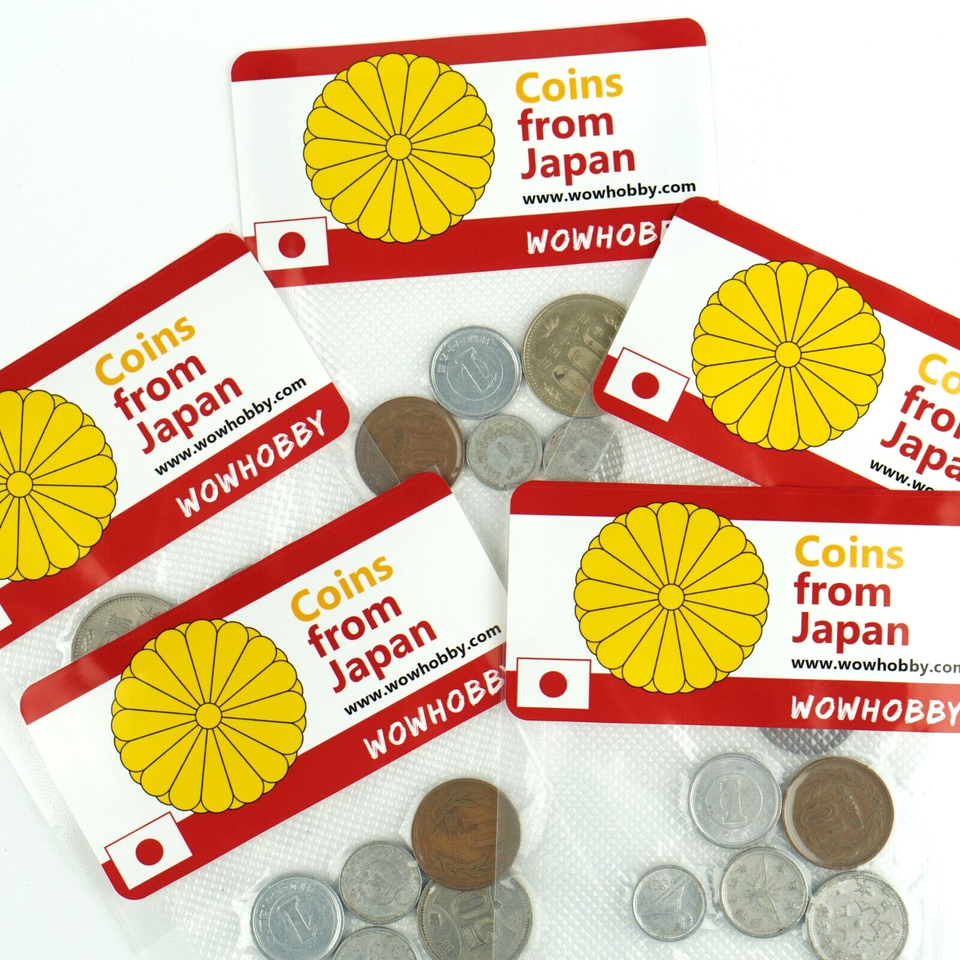 Collectible Japanese Coin Set | 5 Unique Random Coins from Japan | eBay