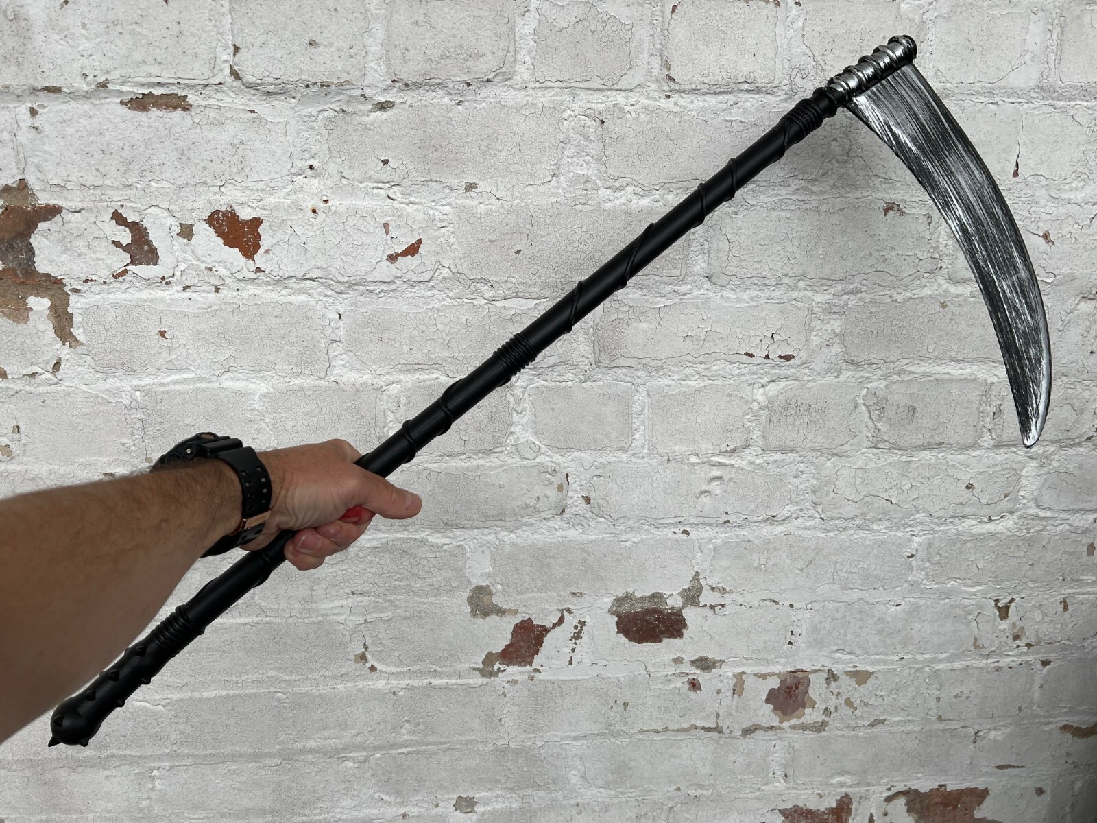 Grim Reaper Scythe Halloween Fancy Dress Costume Accessory Prop (4 ...