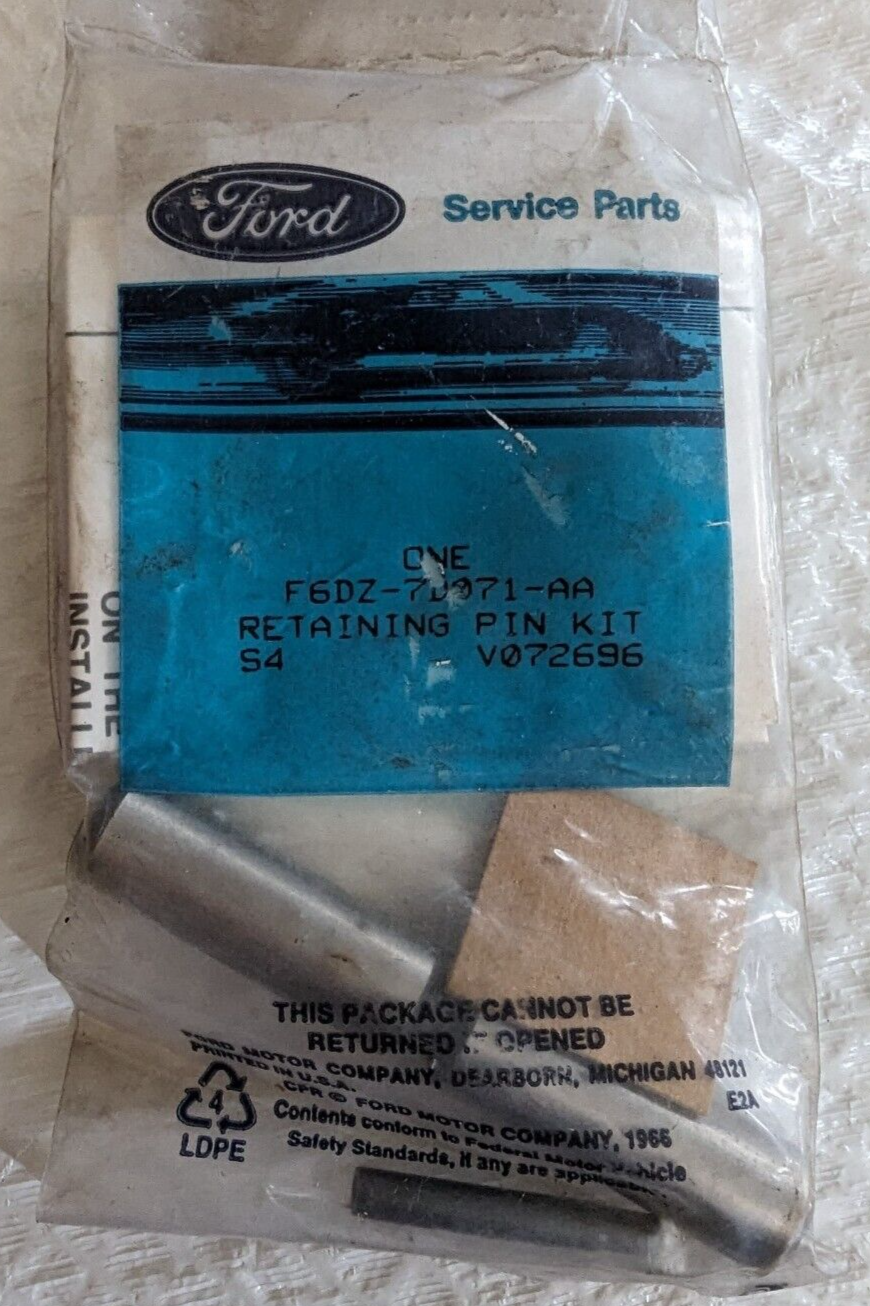 NOS OEM Ford F6DZ-7D071-AA Parking Pawl Retaining Pin Kit | eBay