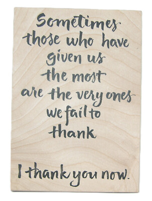 Large Wordsworth Inspirational SOMETIMES Saying Wood Mount Rubber Stamp ...