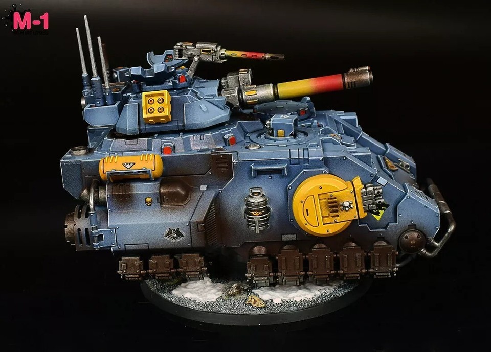 Warhammer 40k Primaris Marines Space Wolves Gladiator M1 painted | eBay