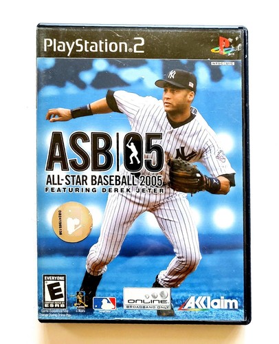 ASB 05 All-Star Baseball 2005 Sony Playstation 2 PS2 Video Game CIB ...