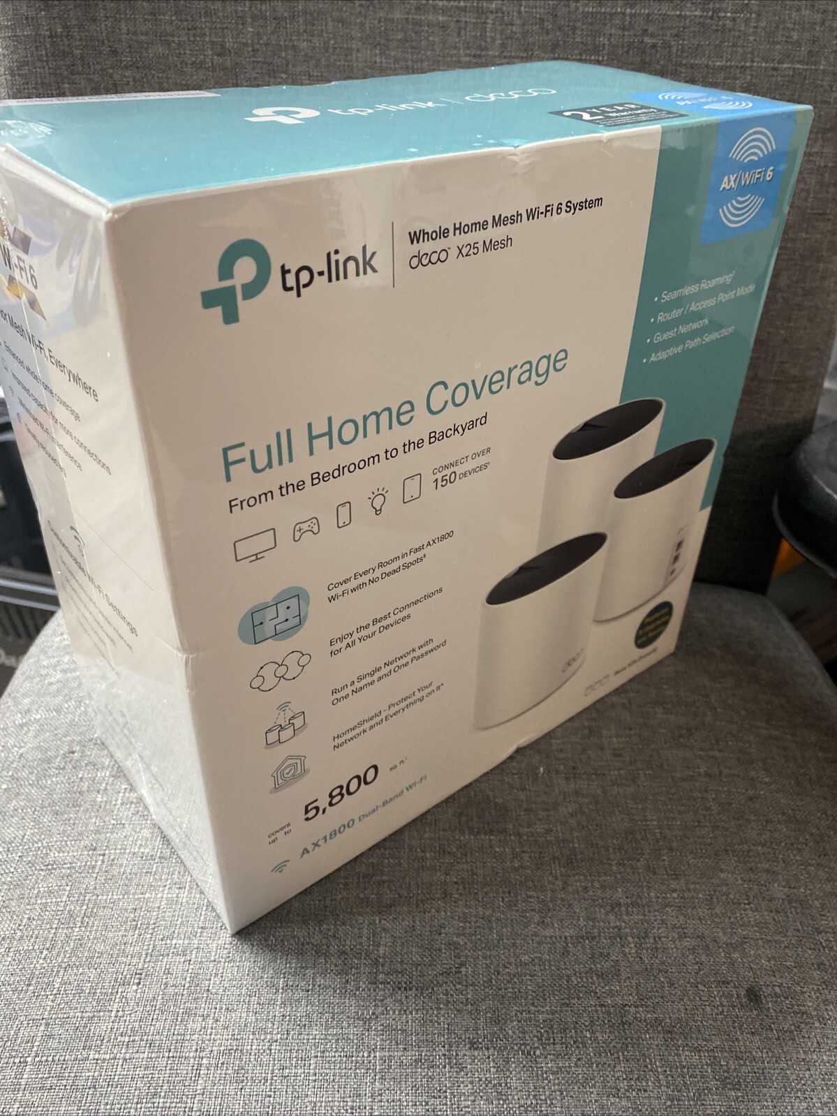 TP-Link AX1800 Mesh WiFi - Pack of 3 🆕 840030701726 | eBay