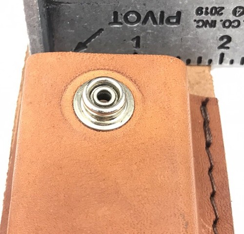 Brown Leather Schrade 7OT Old Timer Folding Pocket Knife Sheath 2755-LQ ...