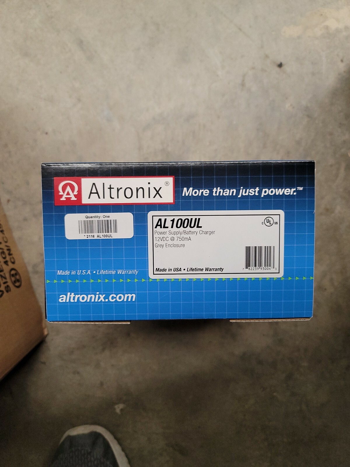 Altronix AL100UL Linear 12vdc Power Supply/battery Charger for sale ...