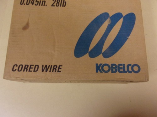 Kobe Steel Kobelco DW-A81Ni1 Trustarc Welding Cored Wire 0.045" , 28Lbs ...