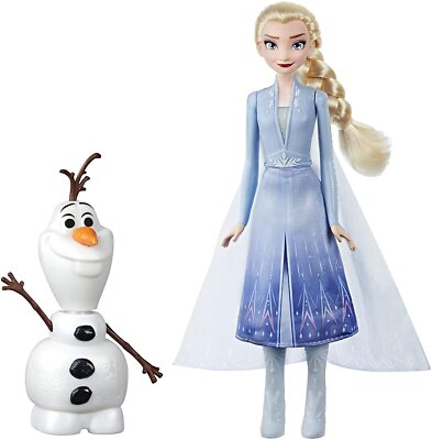 Disney Frozen Talk and Glow Olaf and Elsa Dolls, Remote Control Elsa ...