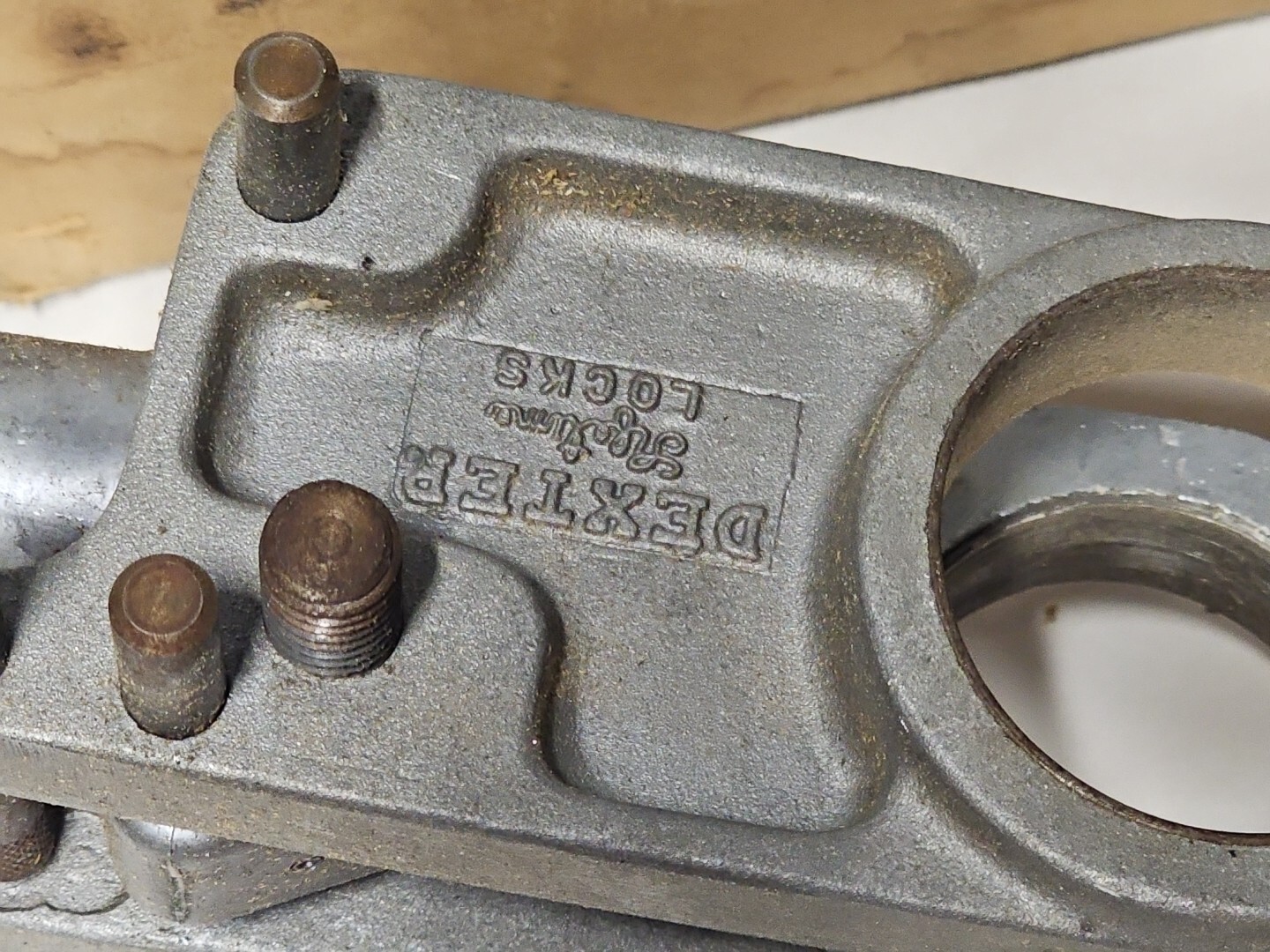 Vintage Dexter Lock installation jig fixture Smith tools lot Parts Lot ...