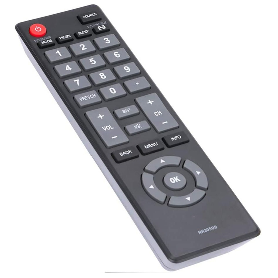 NH305UD Remote Control fit for Emerson TV LF501EM4F LF501EM5 LF501EM5F ...