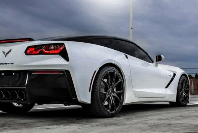 19 20” VARRO VD01 SATIN BLACK WHEELS CORVETTE C5 BASE STINGRAY Z51 19X9 ...