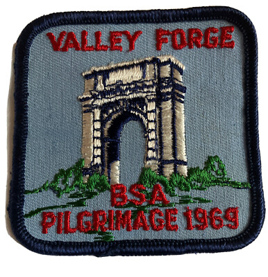 1969 Valley Forge Pilgrimage Patch Twill Embroider Boy Scout BSA ...
