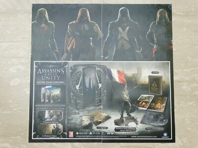 Poster A Two Headbands 77x77 CM ASSASSIN'S CREED Unity Original Film ...